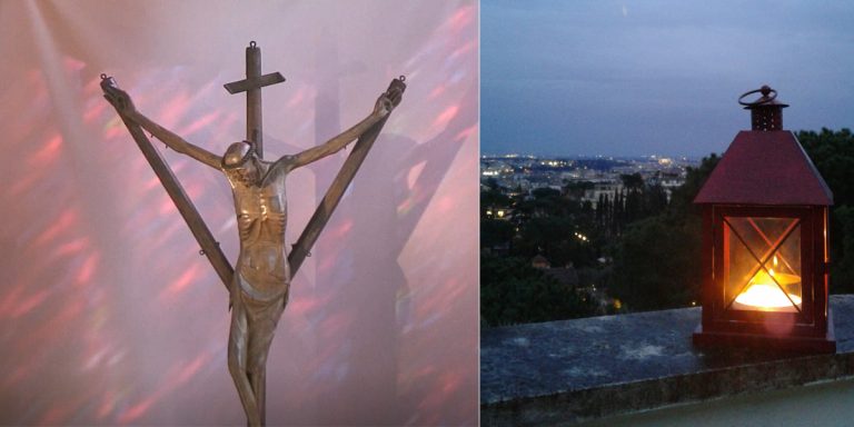 Invitation to pray in front of the Coesfeld crucifix
